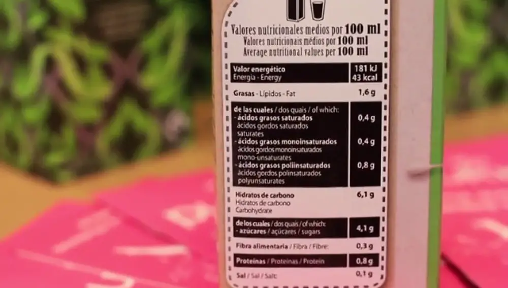 ¿Cómo hacer la etiqueta nutricional de un producto? - Enterate Delicias