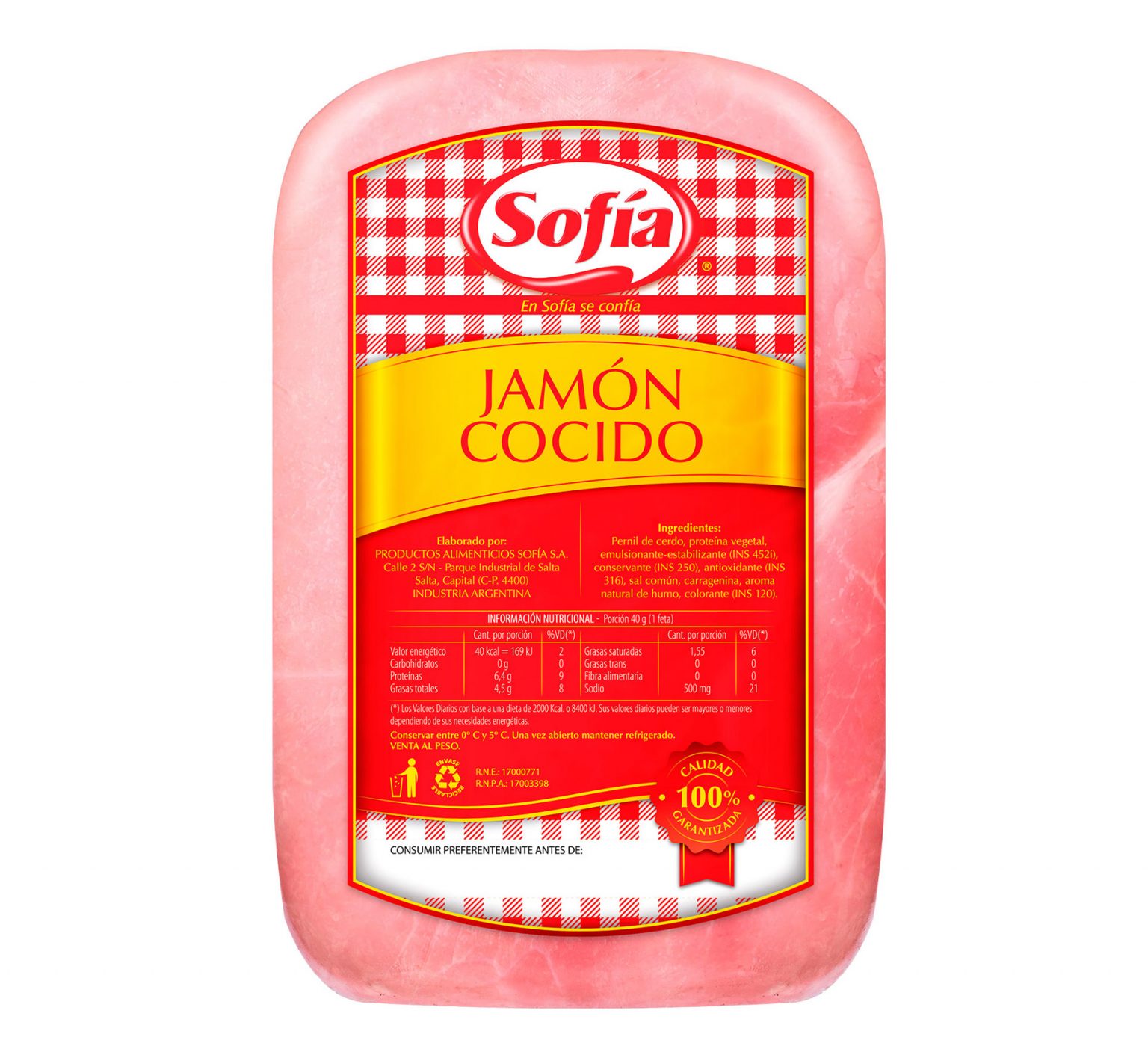 ¿Cuántas calorías tiene una rodaja de jamón cocido? - Enterate Delicias